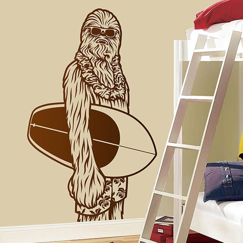 Sticker Surf Chambre "Chewbacca" | Baba Surf
