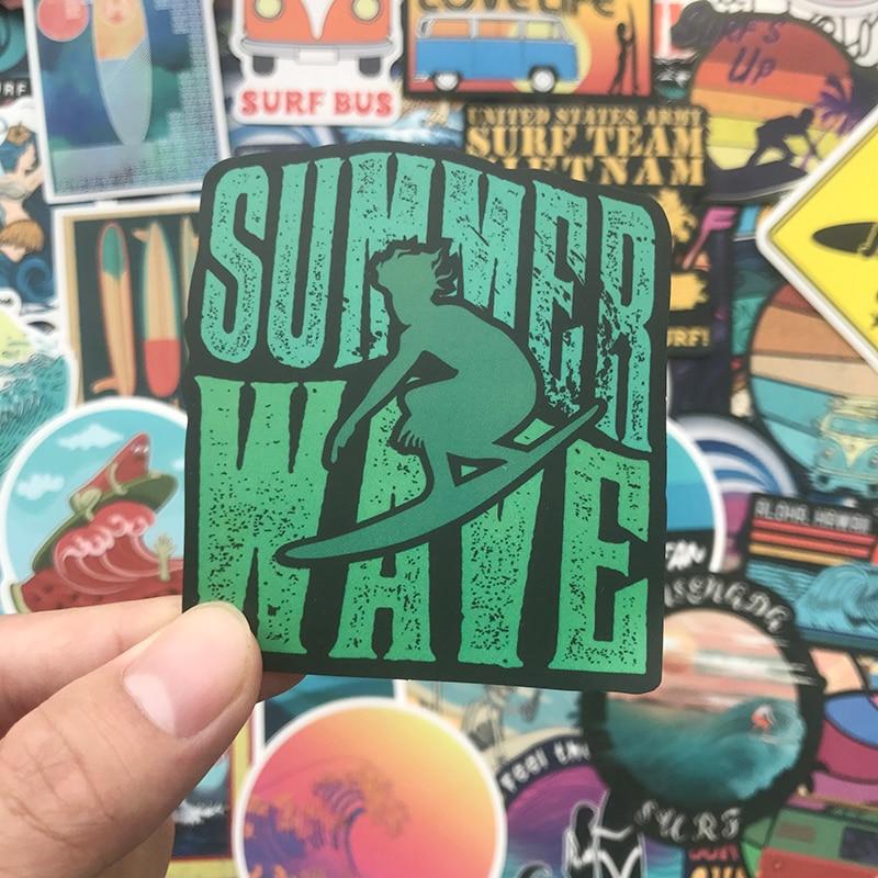 Surf Sticker Lot 105pcs | Baba Surf