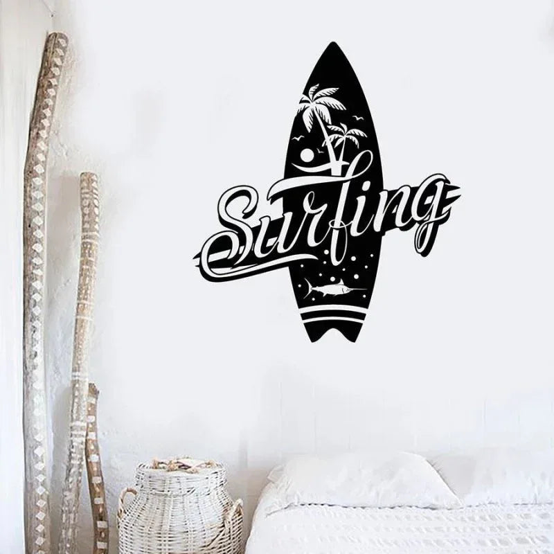 Sticker Planche de Surf "Surfing" | Baba Surf